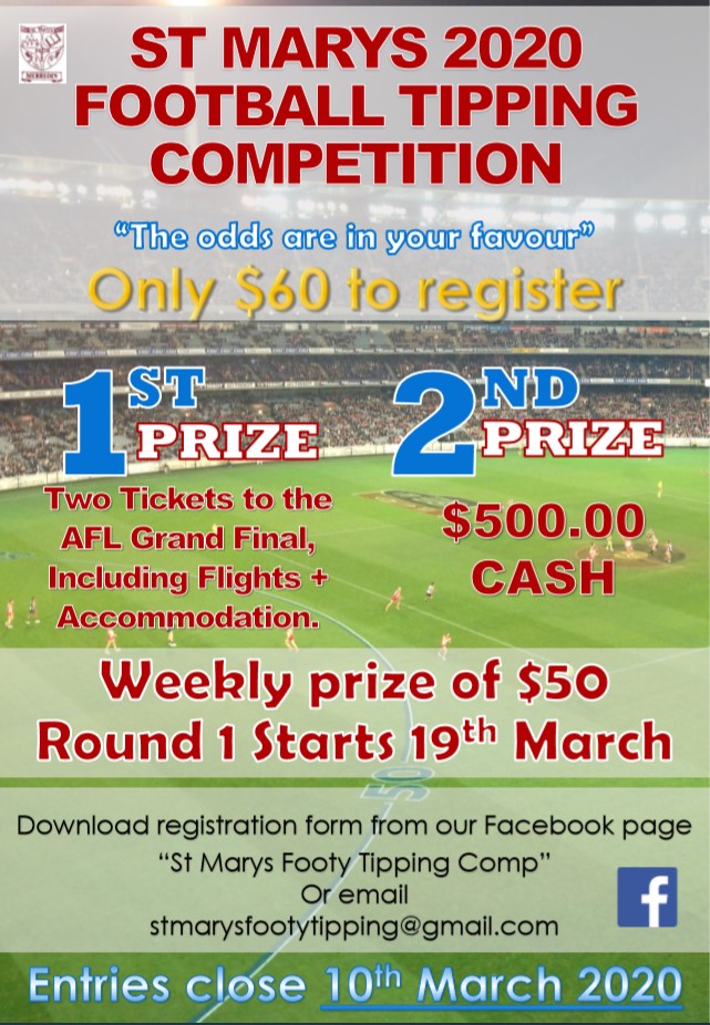 Footy Tipping – St Mary's School